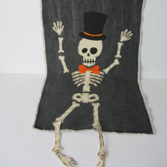 Mud Pie | Holiday | Mud Pie Gray Halloween Skeleton Life Of The Party ...